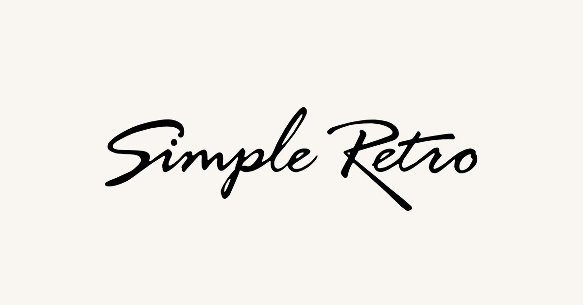 NEW IN – Simple Retro